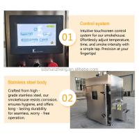 China Maisheng High-Automation Electric Meat Smoker Oven Automatic Sausage Smoking Machine with Core Motor Component for sale