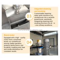 China Maisheng High-Automation Electric Meat Smoker Oven Automatic Sausage Smoking Machine with Core Motor Component for sale