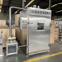 China Industrial Electric Meat/Fish Smoker Large Commercial Smokehouse Oven for Sausage Pork Duck New Professional Smoking Machine for sale