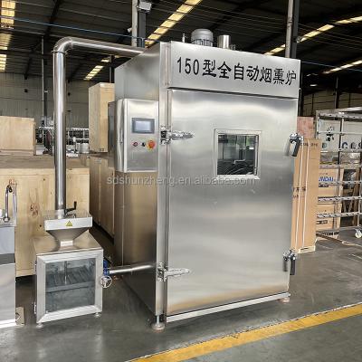 China Industrial Electric Meat/Fish Smoker Large Commercial Smokehouse Oven for Sausage Pork Duck New Professional Smoking Machine for sale