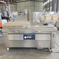China Maisheng Automatic Industrial Continuous Vacuum Sealer Packing Machine Chicken Feet Sausage Meat Vacuum Packaging Machine for sale