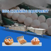 China Maisheng Egg Washing Machine Large Production Capacity Industrial Egg Cleaning Machine Stainless Steel Egg Cleaner for sale