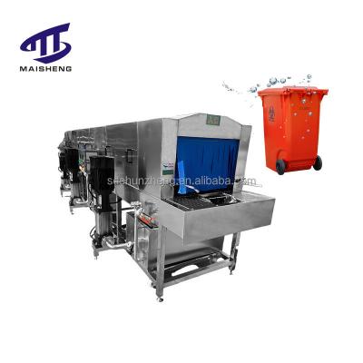 China High Quality Waste Bins Washer Low Water Consumption Garbage Container Cleaning Equipment Trash Bin Washing Machine for sale