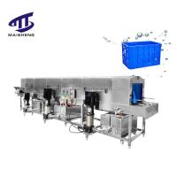 China Commercial Pallet Washer Machine for Crate Box and Basket Food Processing Specific Efficient Cleaning for sale