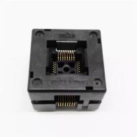 China Test seat QFP100-0.5 aging seat with underground pressure spring piece LQFP programming seat high-temperature resistant for sale