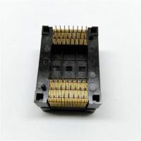 China TSOP48 IC Test Burn in Socket Pitch 0.5mm IC Size 14.0x18.4mm Programmer Adapter NAND Flash Seat for sale