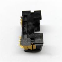 China TSOP48 IC Test Burn in Socket Pitch 0.5mm IC Size 14.0x18.4mm Programmer Adapter NAND Flash Seat for sale