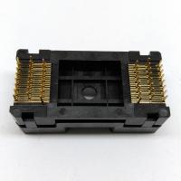 China TSOP48 Long Open Top Burn in Socket Pin Pitch 0.5mm IC Test Socket Adapter The Transposon Adapter Conversion Block for sale