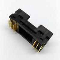 China TSOP48 Long Open Top Burn in Socket Pin Pitch 0.5mm IC Test Socket Adapter The Transposon Adapter Conversion Block for sale