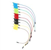 China Micro IC Clamp 10pcs/set SOP/SOIC/TSSOP/TSOP/SSOP/MSOP/PLCC/QFP/TQFP/LQFP/SMD IC Chip test pin mini chip adapter socket for sale
