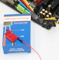 China Micro IC Clamp 10pcs/set SOP/SOIC/TSSOP/TSOP/SSOP/MSOP/PLCC/QFP/TQFP/LQFP/SMD IC Chip test pin mini chip adapter socket for sale