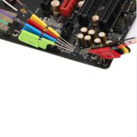 China Micro IC Clamp 10pcs/set SOP/SOIC/TSSOP/TSOP/SSOP/MSOP/PLCC/QFP/TQFP/LQFP/SMD IC Chip test pin mini chip adapter socket for sale