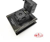 China QFN32 MLF32 programm IC Test Socket IC549-0324-006-G Pitch 0.4mm Clamshell Chip Size 4*4 Flash Adapter Programming Socke for sale