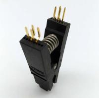 China BIOS SOP8 SOIC8 Bent Original Test Clip Pin Pitch 1.27mm Universal Body EPROM Programming Clip Suitable for Dupont Line for sale
