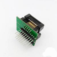 China SOP18 SOIC18 SO18 to DIP18 High Current  Socet Pin Pitch 1.27mm IC Body Width 7.5mm 300mil IC Test Socket Open Top ZIF A for sale