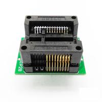 China SOP18 SOIC18 SO18 to DIP18 High Current  Socet Pin Pitch 1.27mm IC Body Width 7.5mm 300mil IC Test Socket Open Top ZIF A for sale