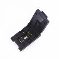China ANDK QFN8 DFN8 WSON8 High Current Socket Pin Pitch 1.27mm IC Body Size 6x8 mm Clamshell Test Socket ZIF Adapter Kelivn for sale
