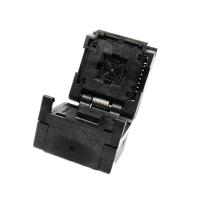 China QFN44 Burn-in Socket Pin Pitch 0.5mm IC Body Size 7x7mm IC550-0444-010-G Clamshell Flash Test Socket Adapter for sale