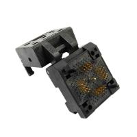 China QFN44 Burn-in Socket Pin Pitch 0.5mm IC Body Size 7x7mm IC550-0444-010-G Clamshell Flash Test Socket Adapter for sale