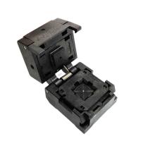 China QFN44 Burn-in Socket Pin Pitch 0.5mm IC Body Size 7x7mm IC550-0444-010-G Clamshell Flash Test Socket Adapter for sale