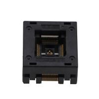 China Qfp64 Socket Aging Socket Size 10 × 10mm Burn In Socket 0.5 Spacing Test Socket Programming Adapter for sale