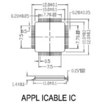 China Qfp64 Socket Aging Socket Size 10 × 10mm Burn In Socket 0.5 Spacing Test Socket Programming Adapter for sale