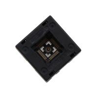 China Qfp48 Ic Socket With Grounding Structure Aging Test Socket Programmer Adapter Socket 0.5mm Spacing Chip Body Size 7 × 7m for sale