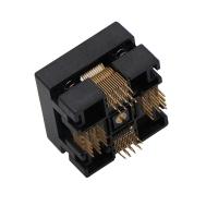 China Qfp48 Ic Socket With Grounding Structure Aging Test Socket Programmer Adapter Socket 0.5mm Spacing Chip Body Size 7 × 7m for sale