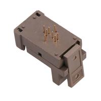 China Dfn6 Flip Spring Aging Seat Spacing 0.65mm High Temperature Aging Resistant Fixture Socket Burning Chip Size 2 × 2mm for sale