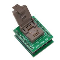 China Qfn8 Dfn8 Burner Programmer Adapter Dfn Package Ic Socket Pin Spacing 2.0mm Chip Size 8 * 8mm for sale