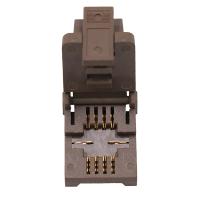 China Dfn8 Ic Socket Programmer Adapter Qfn Dfn Package Pin Spacing 2.0mm Chip Size 8 * 8mm for sale