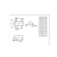 China Sot23-3l 5l 6l Universal Aging Socket Burning Socket Chip Adapter Metal Pins Gold-plated Pin Spacing 0.95mm Chip Width 2 for sale