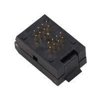 China Sop16/esop16 Flip Type Aging Test Stand Gold Plated Burn Stand Pin Spacing 1.27mm Chip Width 3.9mm for sale