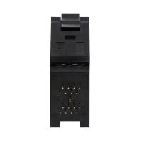 China Sop16/esop16 Flip Type Aging Test Stand Gold Plated Burn Stand Pin Spacing 1.27mm Chip Width 3.9mm for sale