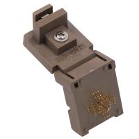 China Qfn28 Aging Seat With Grounding And High Temperature Resistance Test Fixture Qfn Aging Socket Spacing 0.5mm Chip Size 4 for sale