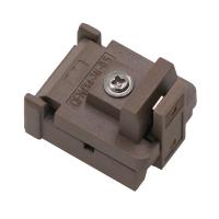 China Qfn28 Aging Seat With Grounding And High Temperature Resistance Test Fixture Qfn Aging Socket Spacing 0.5mm Chip Size 4 for sale