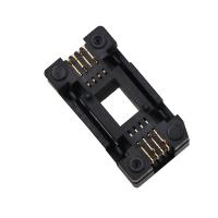 China Sop8 Aging Seat Lower Pressure Bullet Structure Pin Spacing 1.27mm Body 7.5mm High Temperature Resistance Test Seat Fixt for sale