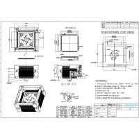 China QFP176 Flip-Top Aging Socket, 0.5mm Pitch, 125°C High Temp, Chip Body 24X24mm (Excl Pins), 26X26mm (Incl Pins) for sale