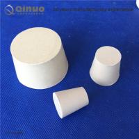 China Shanghai Qinuo Manufacture Tapered Silicone Bung Stopper Laboratory Solid Test Tube Hollow Plug Intake Hose for sale