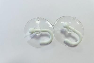 China Transparent Little Suction Cups , 40mm Pvc Suction Cup for sale