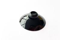 China 40 mm B# black color PVC mushroom head toys hanger on glass plastic suction cup for sale
