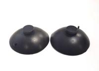 China Nature rubber custom 55, 60 mm mushroom head suction cup for sale