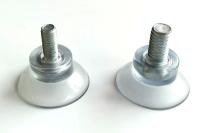 China QNSC-S32/8 M8 screw 15 mm length PVC plastic suction cup with screw / nut for sale