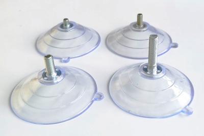 China QNSC-S60/6 M6 screw -6 mm length , PVC plastic suction cup with screw / nut for sale