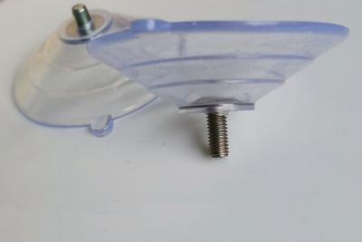 China QNSC-S60/5L longer 10 mm screw length , PVC plastic suction cup with screw / nut for sale