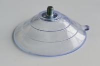 China QNSC-S60/5 6 mm screw length , PVC plastic suction cup with screw / nut for sale