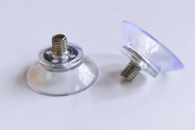 China QNSC-S25/5 25 mm diameter M5 PVC plastic suction cup with screw /nut for sale