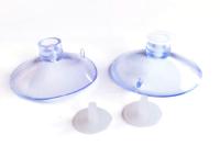 China Clear 45 mm replacement plastic suction cup with thumb tack for sale