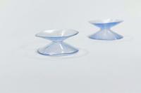 China Clear 35mm Plastic Vacuum Double Sided Suction Cups High Quality for sale