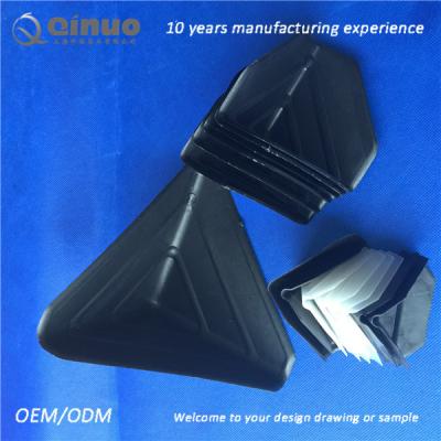 China Black triangle corner protectors carton/table plastic edge protectors for sale